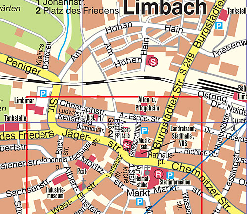 Karte Limbach-O., 6. Auflage